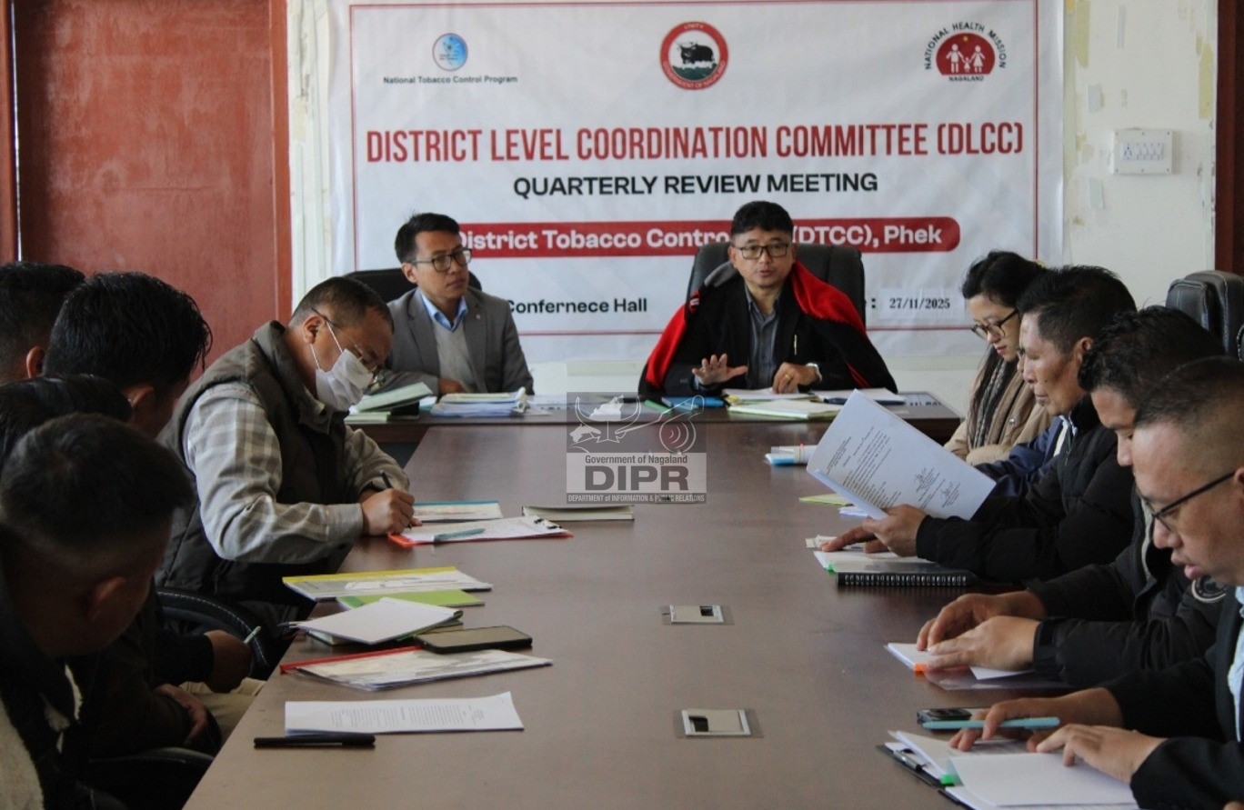 DLCC FOR TOBACCO CONTROL PROGRAM, PHEK HELD QUARTERLY REVIEW MEETING
